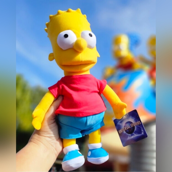 Universal | Toys | The Simpsons Universal Studios Parks Plush Bart ...